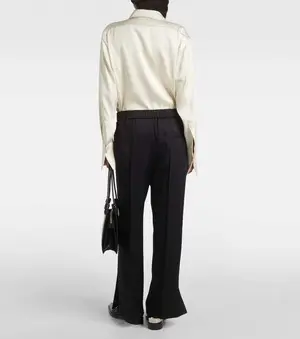 JIL SANDER High-rise Straight Leg Pants