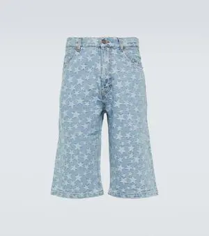 Erl Button Detailed Shorts For Men