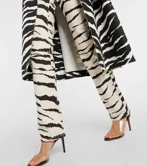 Alaïa Zebra Print Jeans
