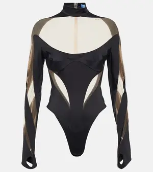 Mugler Oversized Bodysuits