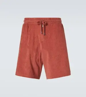 Frescobol Carioca Cotton-blend Terry Shorts