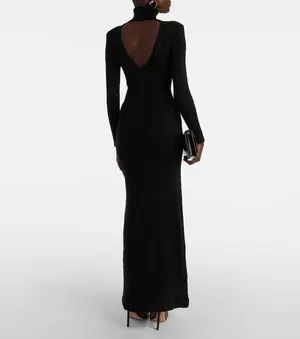 TOM FORD Cashmere Turtleneck Maxi Dress