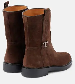 TOD'S Suede Ankle Boots