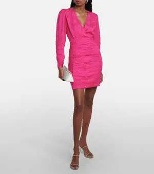Rixo Jacquard Mini Dress