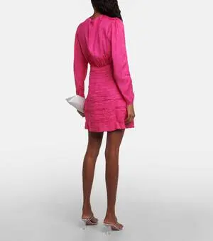 Rixo Jacquard Mini Dress