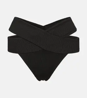 ALEXANDRA MIRO Tara Bikini Bottom - Black