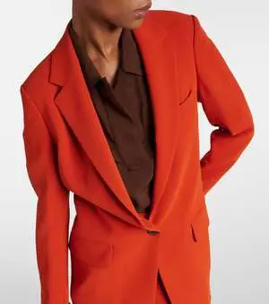 Dries Van Noten Crepe Blazer