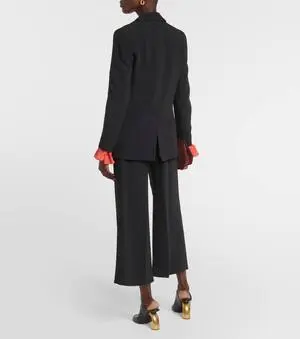Etro Single-breasted Cady Blazer