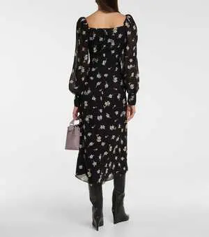 Dorothee Schumacher Midnight Blossom Midi Dress