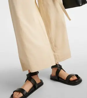 TOTEME High-rise Wide-leg Pants