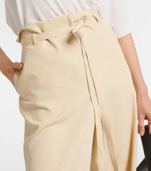 TOTEME High-rise Wide-leg Pants