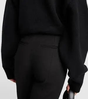 TOTEME High-rise Slim Suit Pants