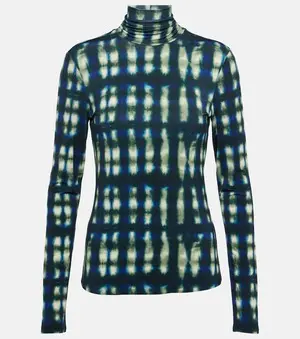 Proenza Schouler White Label Audrey Tie-dye Top