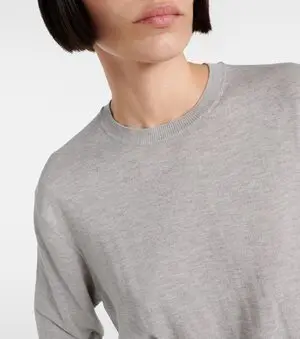 TOTEME Silk And Cashmere-blend Sweater
