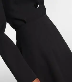 FFORME Skye Cotton And Wool Midi Skirt