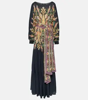 Etro Layered Evening Dresses
