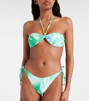 Melissa Odabash Canary Floral Bikini Bottoms - Blue
