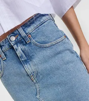 MAISON MARGIELA Denim Midi Skirt