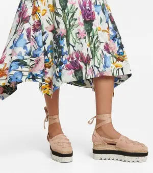 Stella McCartney Gaia Platform Espadrilles
