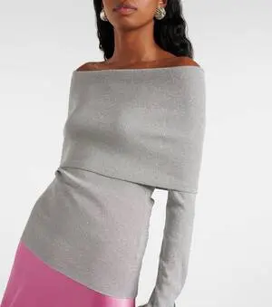 Galvan Corte Off-shoulder Top