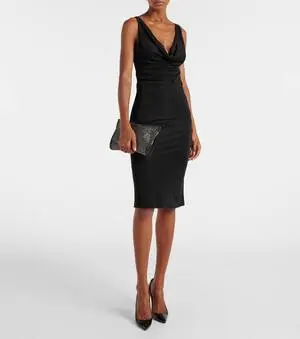 CHRISTIAN LOUBOUTIN Loubitwist Small Embellished Leather Clutch
