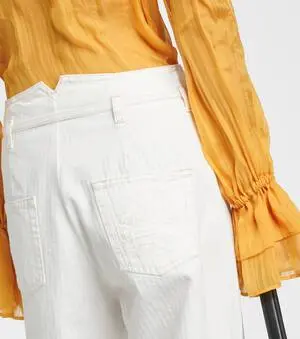 Etro High-rise Wide-leg Jeans - White