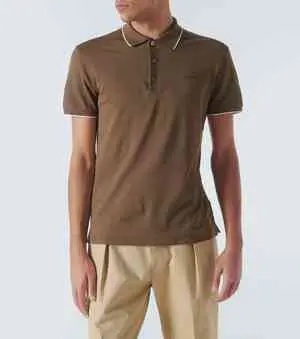 Zegna Cotton-blend Polo Shirt