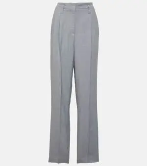 Brunello Cucinelli High-rise Straight Leg Trousers