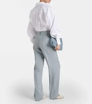 Brunello Cucinelli High-rise Straight Leg Trousers