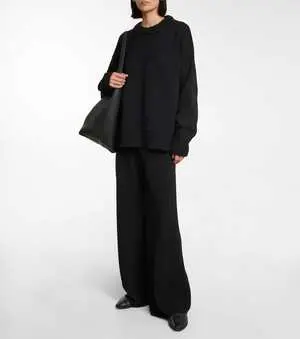THE ROW Gala High-rise Wide-leg Cady Pants