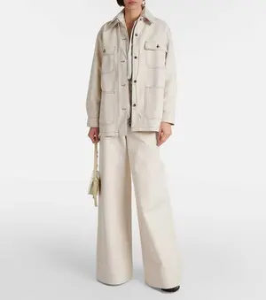 Max Mara Dardano Cotton-linen Jacket