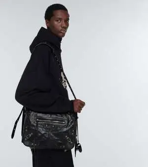 Balenciaga Le Cagole Medium Leather Shoulder Bag