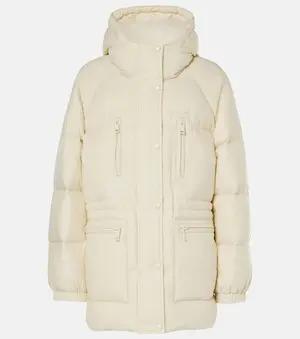 YVES SALOMON Shearling-trimmed Down Jacket