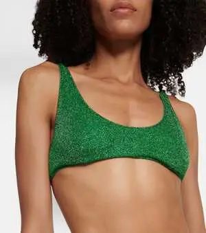 Oseree Lumiere Metallic Bikini Set