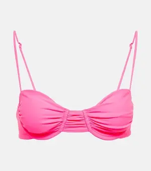 Jade Swim Mia Bikini Top - Pink