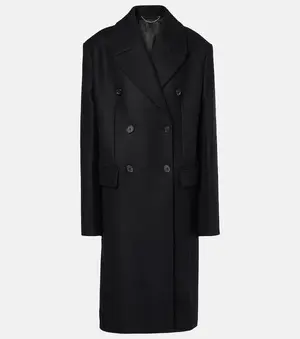 TOTEME Cropped Wool-blend Pea Coat