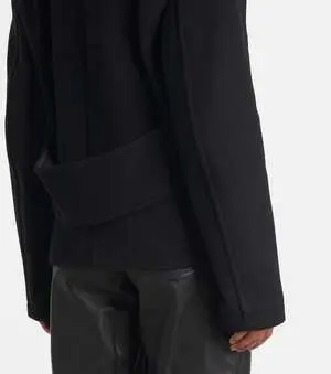 TOTEME Cropped Wool-blend Pea Coat