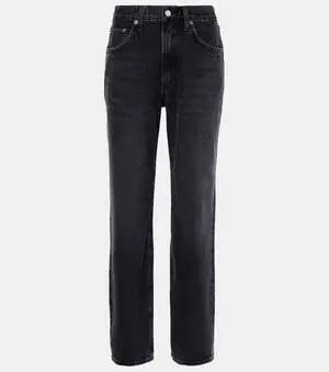 AGOLDE Valen Mid-rise Straight Jeans