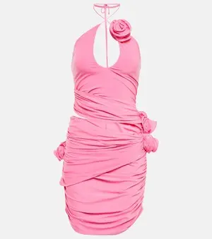 Magda Butrym Rosette Mini Dress