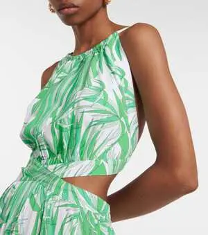 Melissa Odabash Arabella Printed Maxi Dress