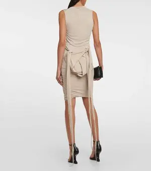 Rick Owens Ruched Mini Dress