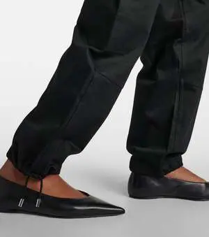 TOTEME Mid-rise Cotton Cargo Pants