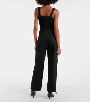 TOTEME Mid-rise Cotton Cargo Pants