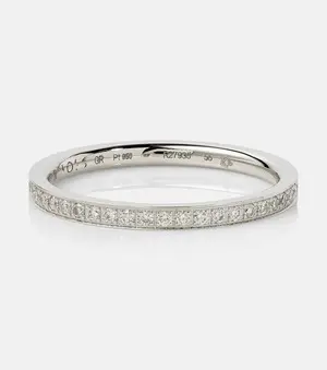REPOSSI Berbere Platinum Ring With Diamonds - Silver