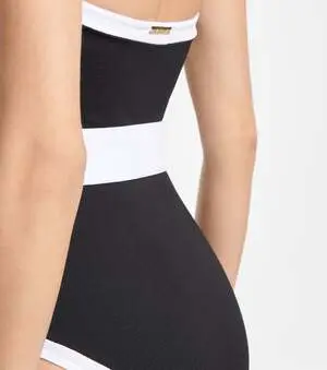 ALEXANDRA MIRO Whitney Belted Swimsuit - Black