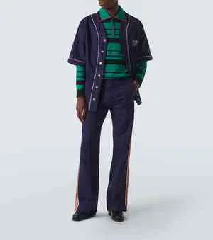 WALES BONNER Sitar Wool And Silk Sweater