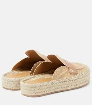 JW Anderson Leather-trimmed Mules