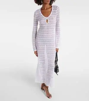 Isabel Marant Étoile Cotton-blend Maxi Dress - White