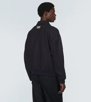 Dolce & Gabbana Wool-blend Bomber Jacket