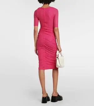 GANNI Lace Midi Dress